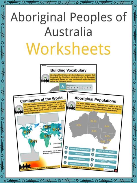 Aboriginal Culture Worksheets