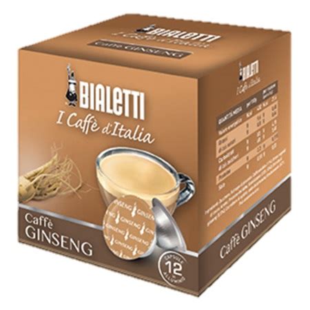 Bialetti Capsule Caff Ginseng Compatibili Mokespresso Comet