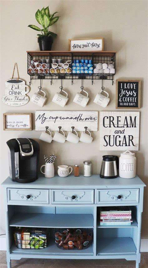 Cómo armar y decorar una estación de café en casa MDZ Online