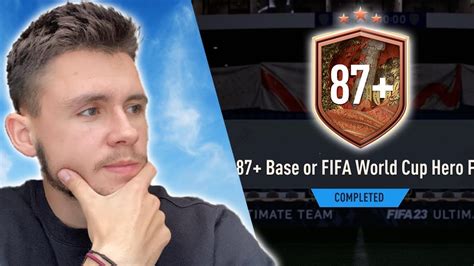 Opening Up My Base Or World Cup Hero Player Pick Pack Fifa