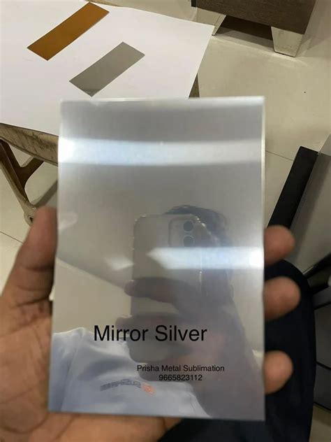 Mirror Silver Aluminium Sublimation Sheet Mm At Rs Piece In Pune