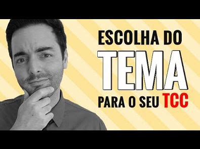 COMO ESCOLHER O TEMA DO SEU TCC EM 3 PASSOS SIMPLES Metodologia