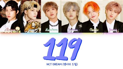 Nct Dream Lyrics Colour Coded Han Rom Eng Youtube