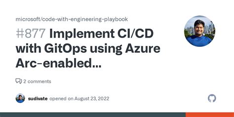 Implement CI CD With GitOps Using Azure Arc Enabled Kubernetes Clusters
