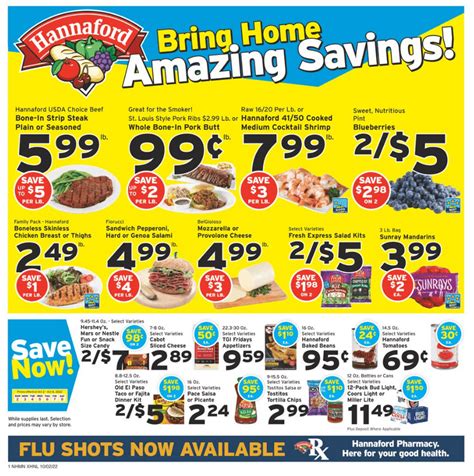 Hannaford Weekly Ad Oct Oct