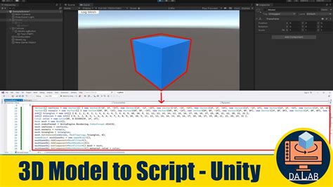 How To Convert 3d Model To Script In Unity Youtube