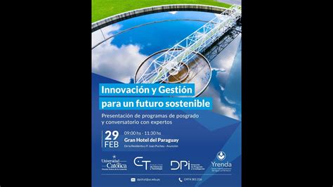 Innovación y Gestión para un futuro sostenible YouTube