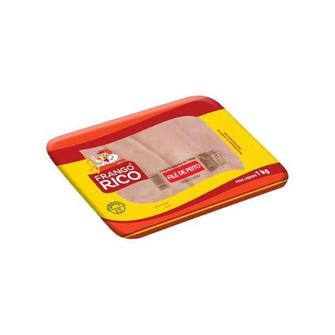 File De Peito De Frango Congelado Rico 1Kg Fabiana Supermercado