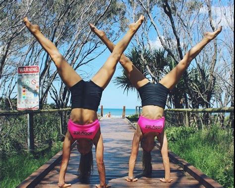 Just Amazing Rybka Twins The Rybka Twins Gymnastics Poses