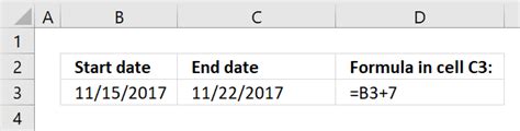 How To Create Date Ranges In Excel