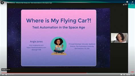 opening keynote where s my flying car test automation in the space age automated visual