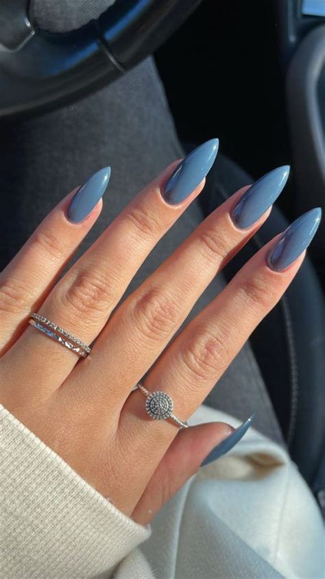 Fall Blue Nails 2023 15 Ideas Embrace The Season With Stunning Nail