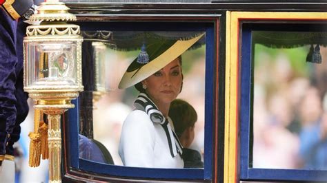 La reaparición en público de Kate Middleton en el Trooping the Colour