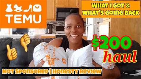 Temu Try On Haul Honest Review Not Sponsored What S Going Back