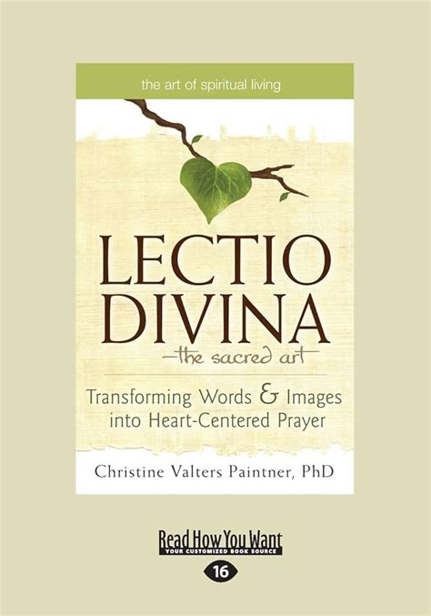 Lectio Divina The Sacred Art Online Smarys Org