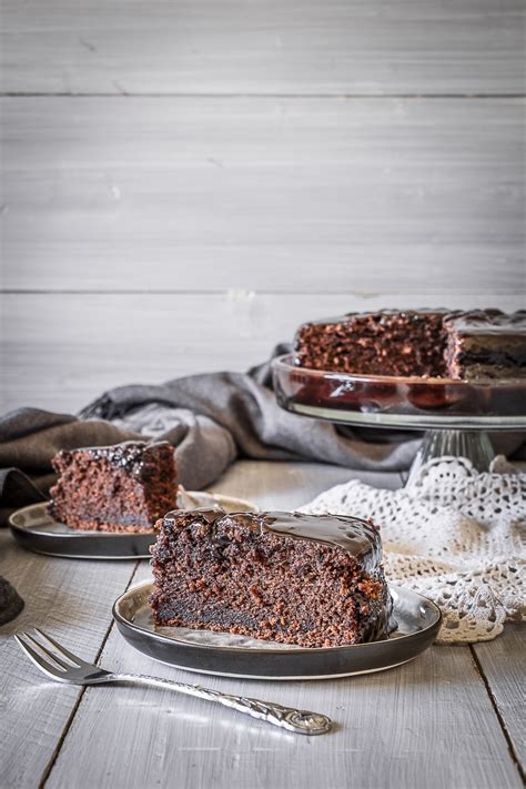 Mega Saftiger Schoko Kuchen Mit Glasur