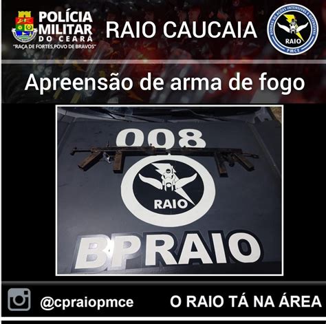 PMCE Apreende Duas Armas Longas Artesanais E Um Adolescente Na Caucaia