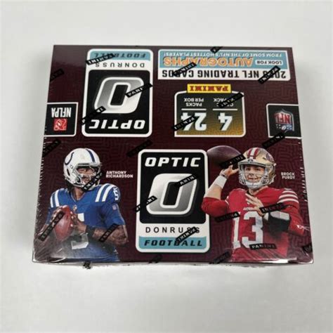 2023 Panini Donruss Optic NFL Football Retail Box 24 Packs Factory