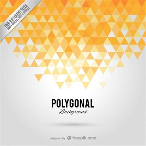 Poligonal Fondo Abstracto Vector Gratis
