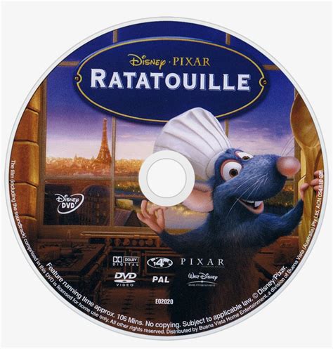 Ratatouille Dvd Disc Image Ratatouille Dvd Disc X Png