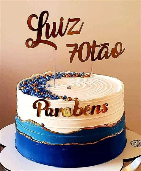 Bolo de aniversário para homem 78 modelos que eles vão adorar