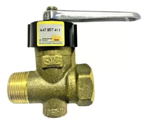 Llave De Paso Para Gas Bronce Fv V Lvula B