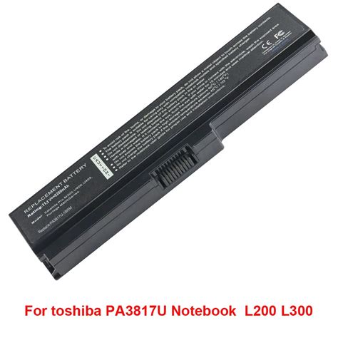 YHR 5200mAh 6Cells 11 V Replacement Laptop Battery For PA3817U 1BRS