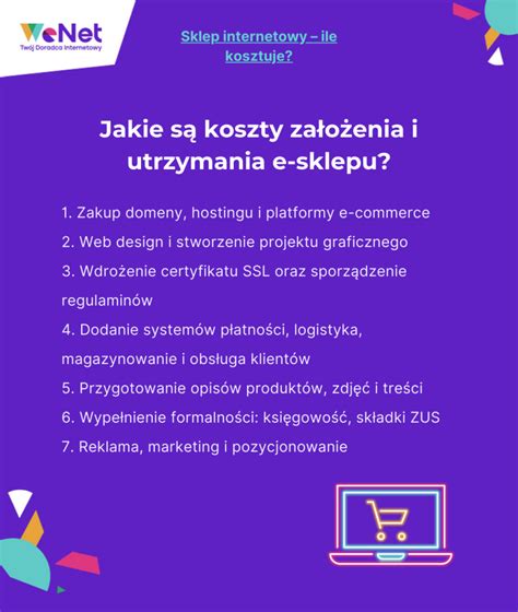 Sklep Internetowy Ile Kosztuje Cena Witryny E Commerce