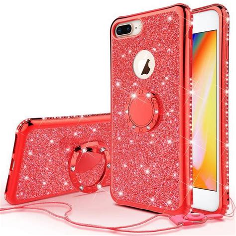 Apple Iphone Plus Case Iphone Plus Case Glitter Cute Phone Case