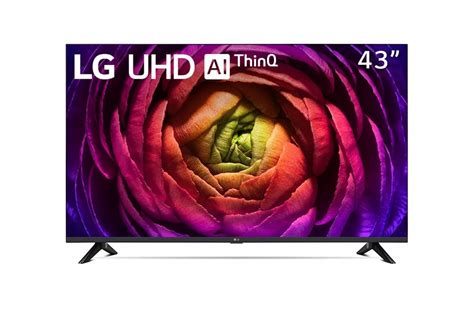Televisor LG 43 4K UHD AI ThinQ Smart TV WebOS 23 α5 AI Processor