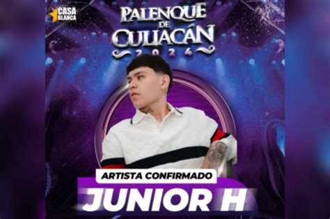 Junior H confirmado para el Palenque de Culiacán