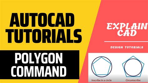AUTOCAD 2023 TUTORIALS POLYGON COMMAND EXPLAIN CAD YouTube