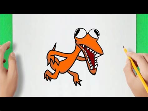 Como Desenhar O Orange Do Rainbow Friends Roblox Como Dibujar A