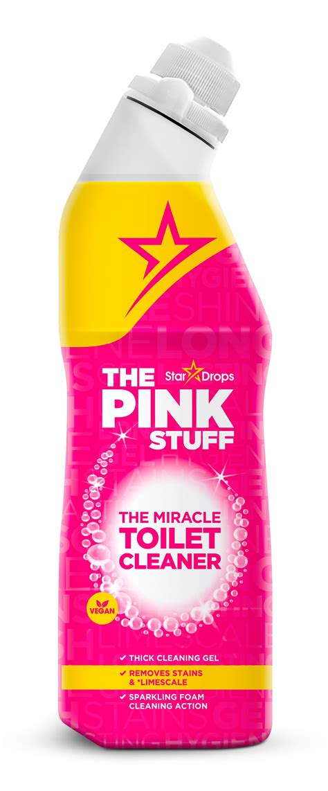 The Pink Stuff Miracle Toilet Cleaner Gel Bathroom Cleaner Fl
