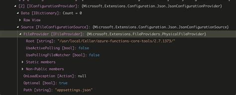 default configuration provider appsettings json · issue 4680 · azure azure functions host · github