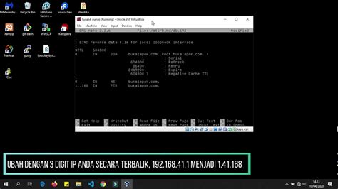 Tutorial Instalasi Dan Konfigursi Dns Debian Server Youtube