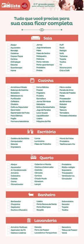 O que não pode faltar na sua lista de casamento Montar uma casa