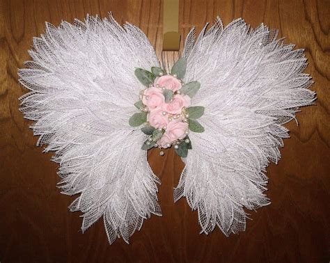Made To Order Angel Wing Wreath Small Etsy