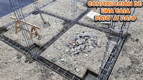 Cómo construir una casa explicado PASO A PASO CIMENTACIÓN REPLANTEO