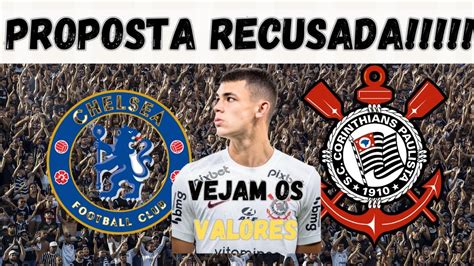 ÚLTIMAS CORINTHIANS RECUSA OFERTA DO CHELSEA POR MOSCARDO VEJAM OS
