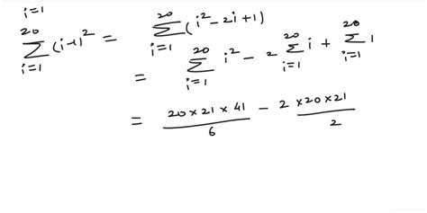 solved use the properties of summation and the summation formulas theorem to evaluate the sum
