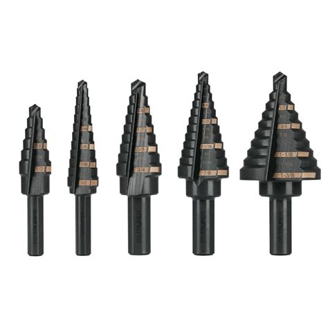 Brocas escalonadas de óxido negro