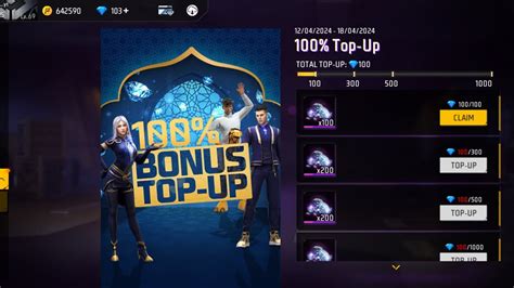 How To Complete Double Diamond Top Up Event Free Fire New Top Up