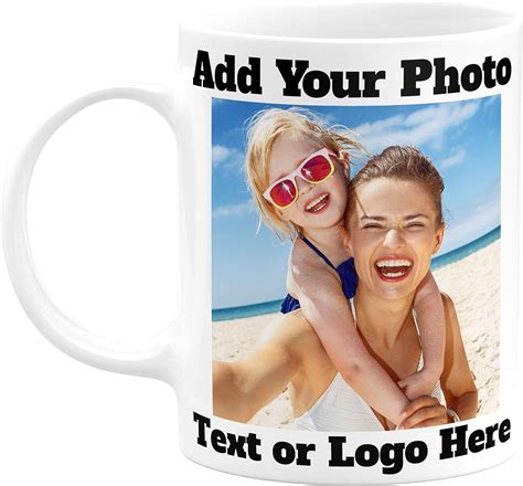 Taza personalizada de café 11 oz taza personalizada con imagen logotipo