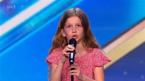 Britain S Got Talent 2023 11 Y O Olivia Lynes Most Amazing Audition