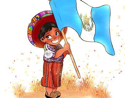 Independence Day In Guatemala Guatemalan Art Easy Drawings For
