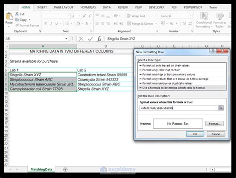 How To Compare Two Columns In Excel To Find Differences