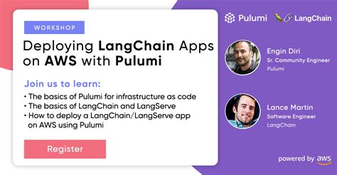 deploying langchain applications on aws with pulumi pulumi