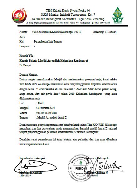 Detail Contoh Surat Permohonan Narasumber Pelatihan Koleksi Nomer 49