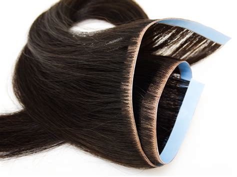 Invisível Faixa Contínua Mega Hair Fita Adesiva Cabelo Humano Gold